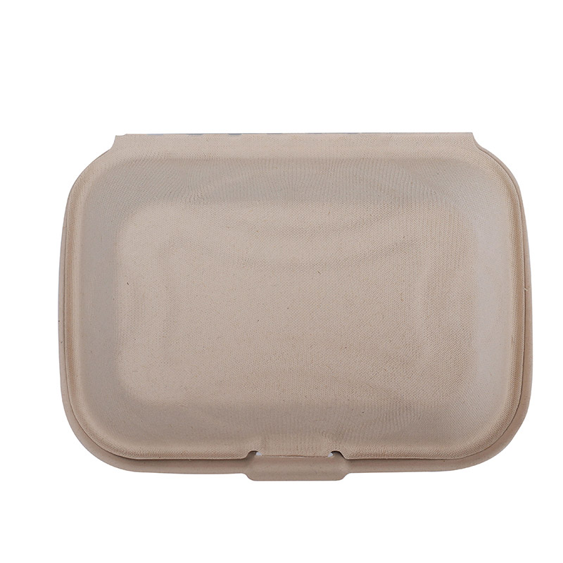 Wholesale Eco Friendly Compostable 9x6 Inch Sugarcane Clamshell Box ...
